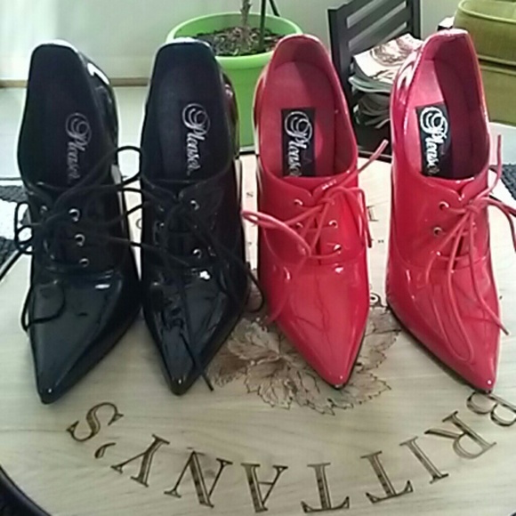 Pleaser | Shoes | Pleaser Scream Fetish Heels 2 Pairs | Poshmark
